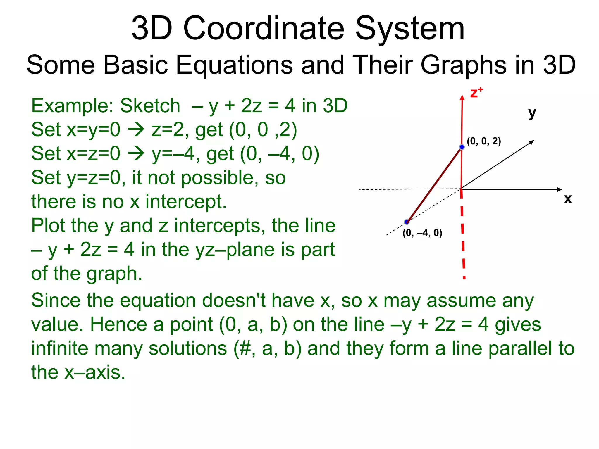 1 3 d coordinate system | PPTX