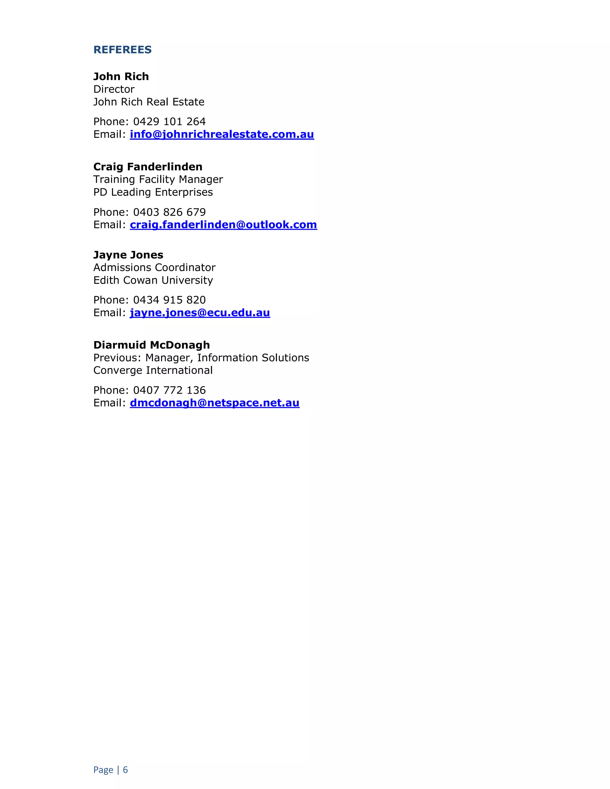 Lisa Freer - Resume | PDF