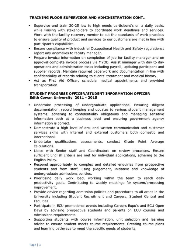 Lisa Freer - Resume | PDF