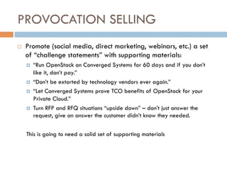 Converged Systems Sales Playbook | PPT