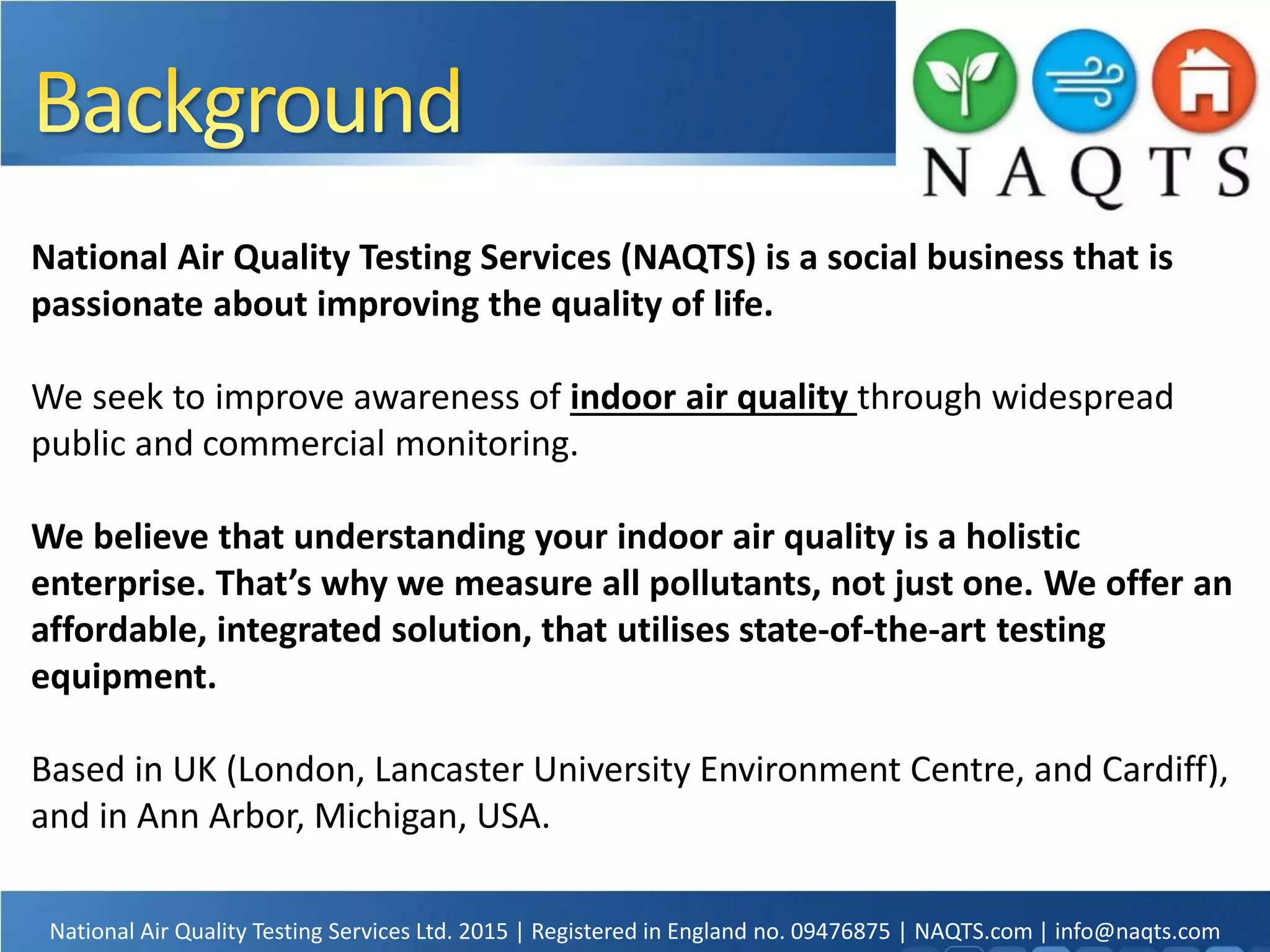 Routes to Clean Air 2016, Douglas Booker, NAQTS | PPT | Free Download