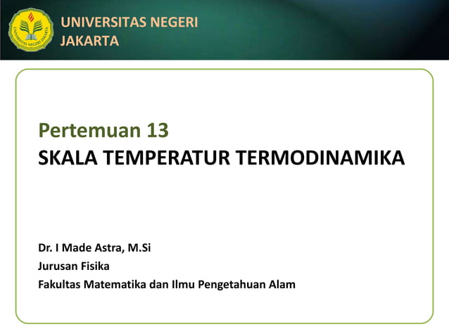 Termodinamika (13) d skala_temperatur_termodinamika | PPT