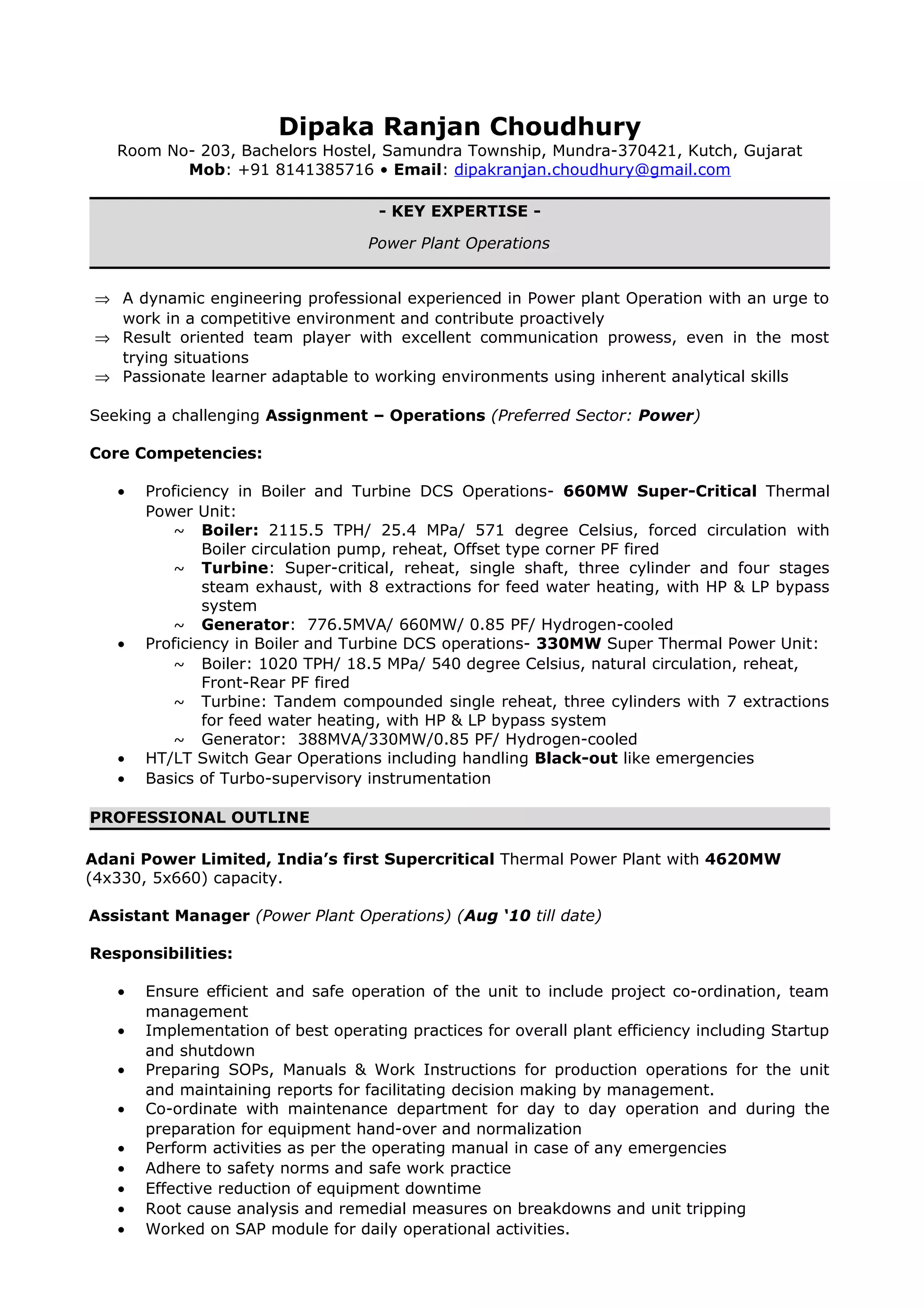 Resume_Dipak-linkedin | PDF | Free Download
