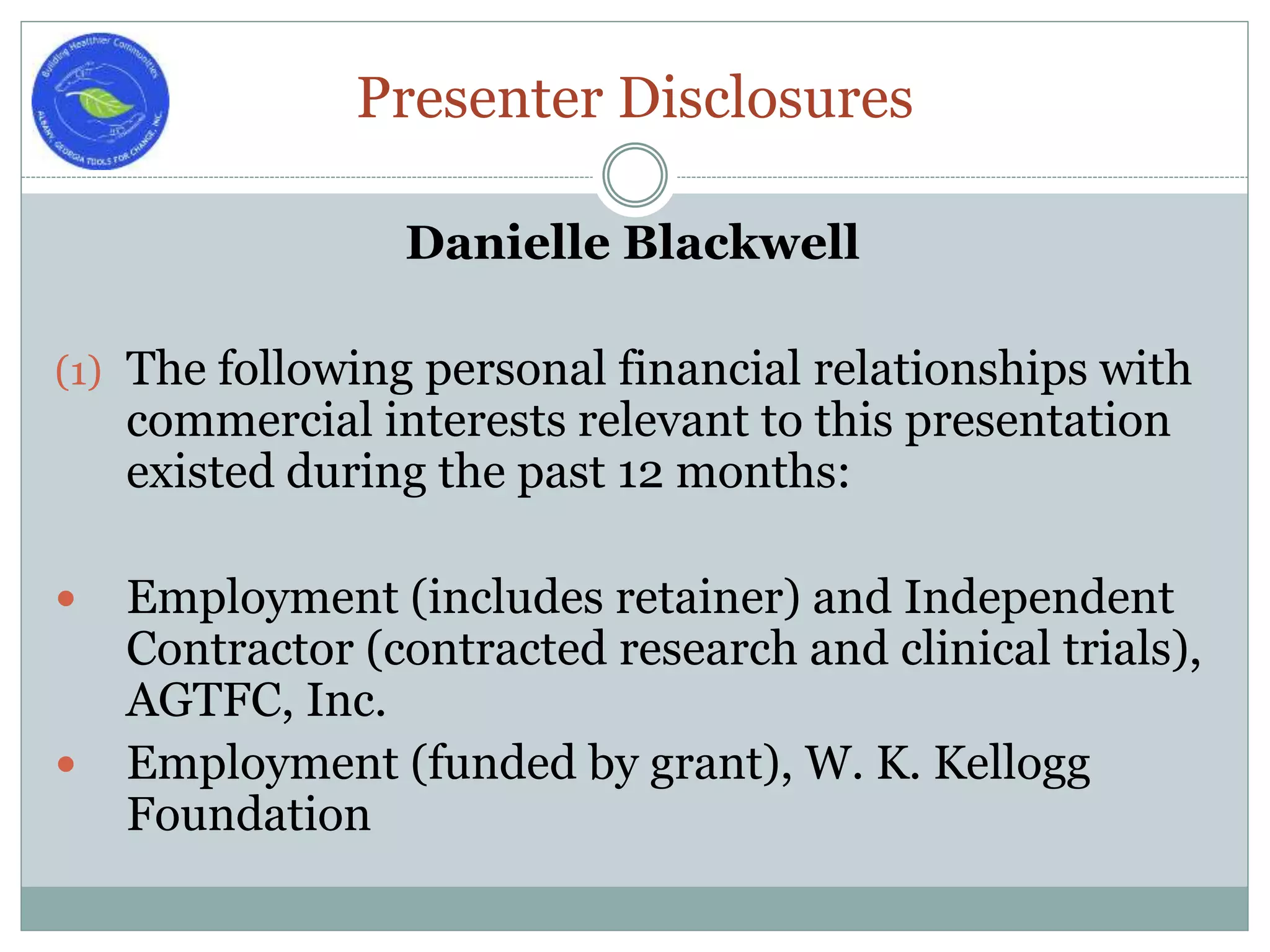 NTNV2 APHA Presentation Final | PPT