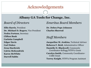 NTNV2 APHA Presentation Final | PPT