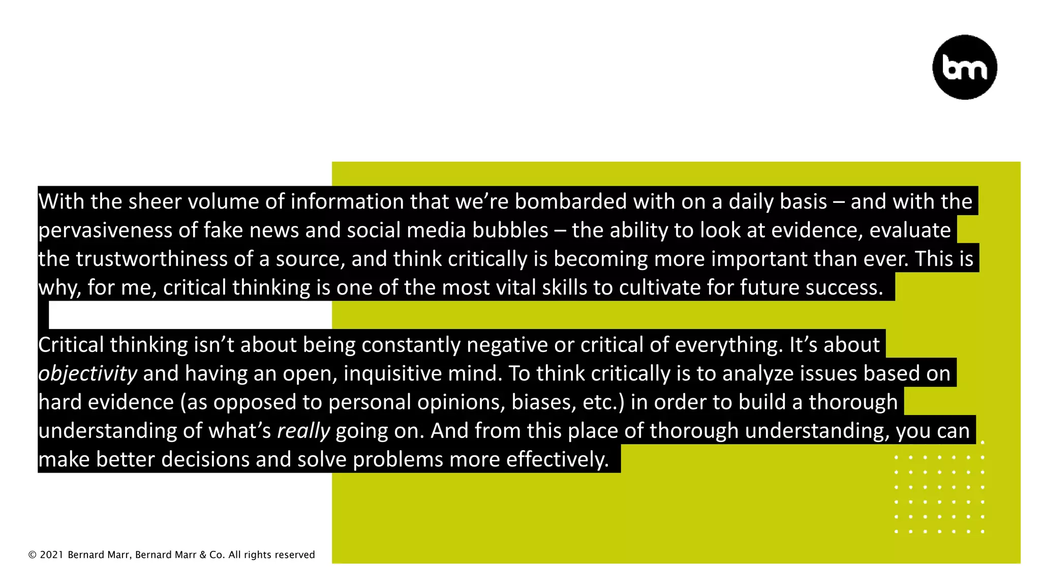 13 Easy Steps To Improve Your Critical Thinking Skills | PPT