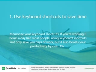 13 easy tech tricks to make you more productive | PPT