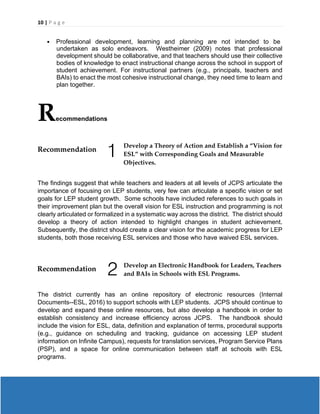 JCPS Summary Report | PDF