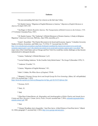 The Push Factors, Pull Factors, and Methods of Latter-day Saint ...