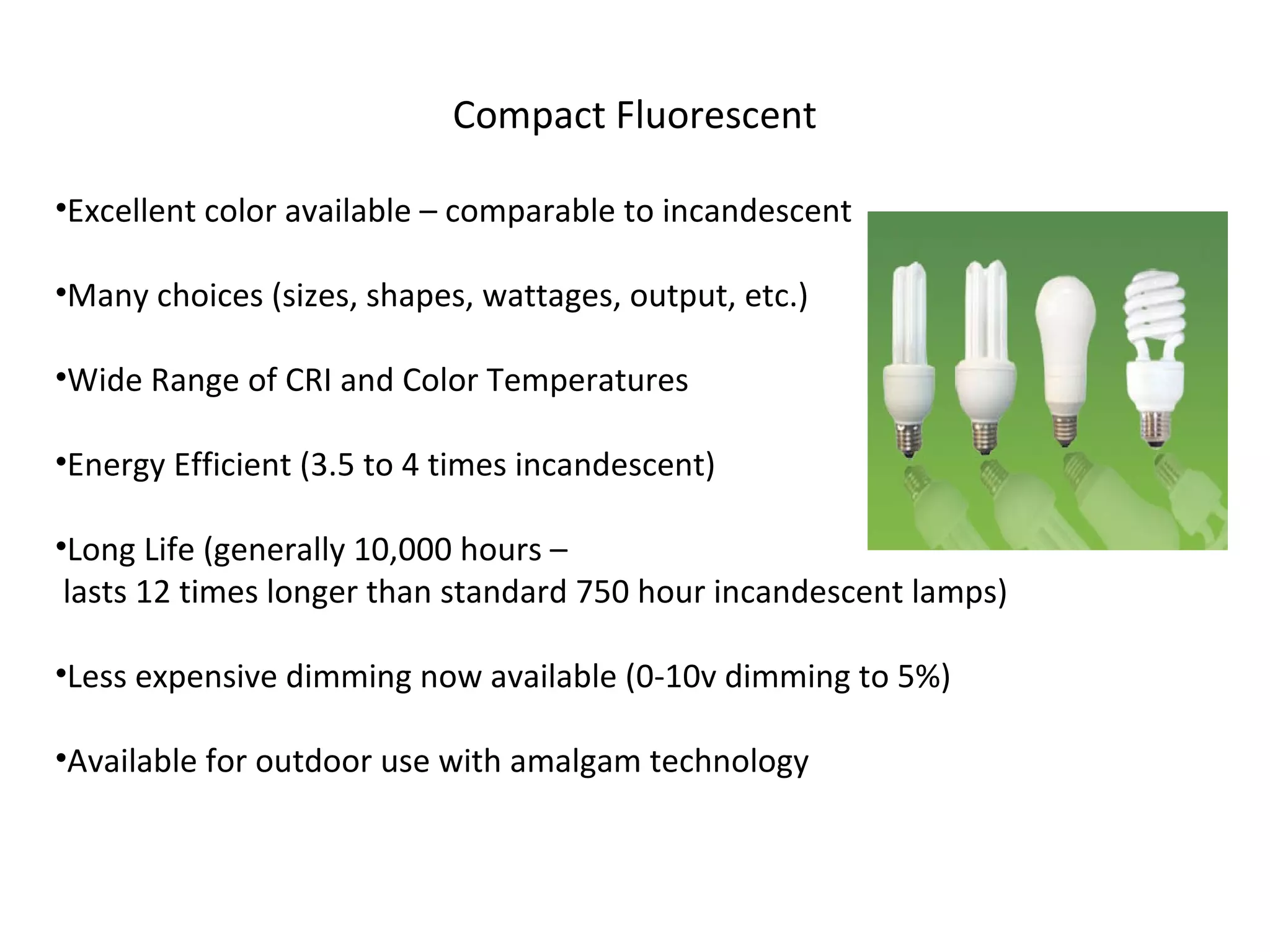 ELECTRICAL LAMPS AND THEIR TYPES | PPT