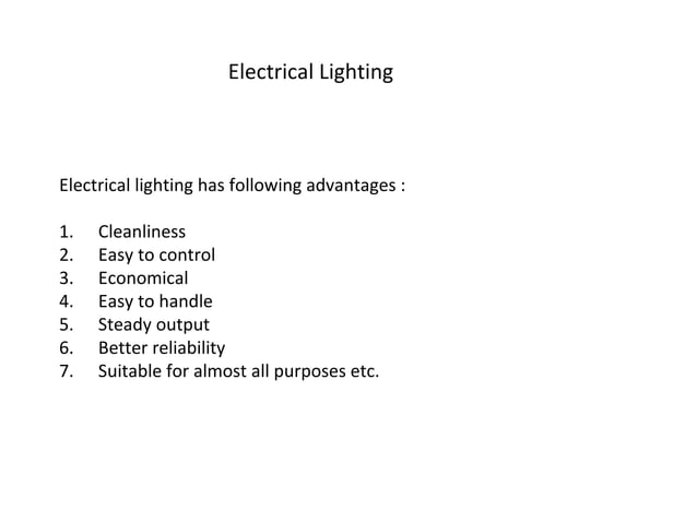ELECTRICAL LAMPS AND THEIR TYPES | PPT | Home Appliances | Home & Garden
