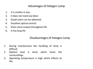 ELECTRICAL LAMPS AND THEIR TYPES | PPT