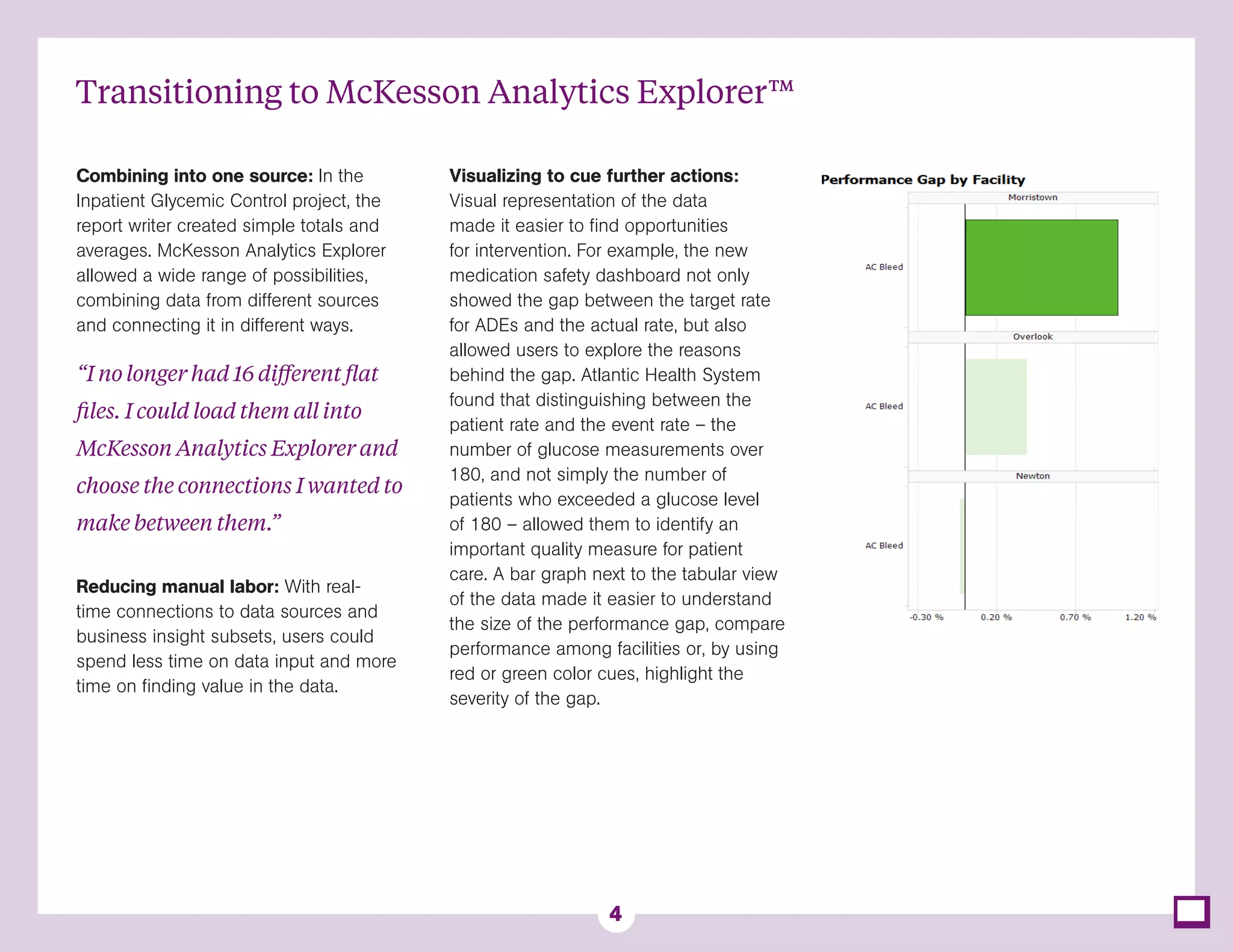 Atlantic Health System Case Study for McKesson | PPT