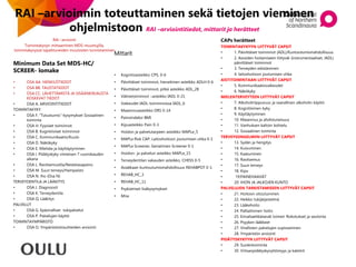Elisa Veteläinen: RAI-tieto osana hoitotyötä | PPT