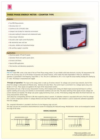 Energy meters | Energy meter | | PDF