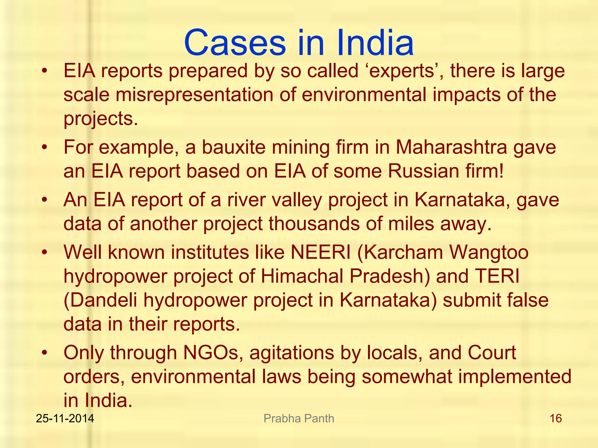 13 environmental impact assessment | PPSX
