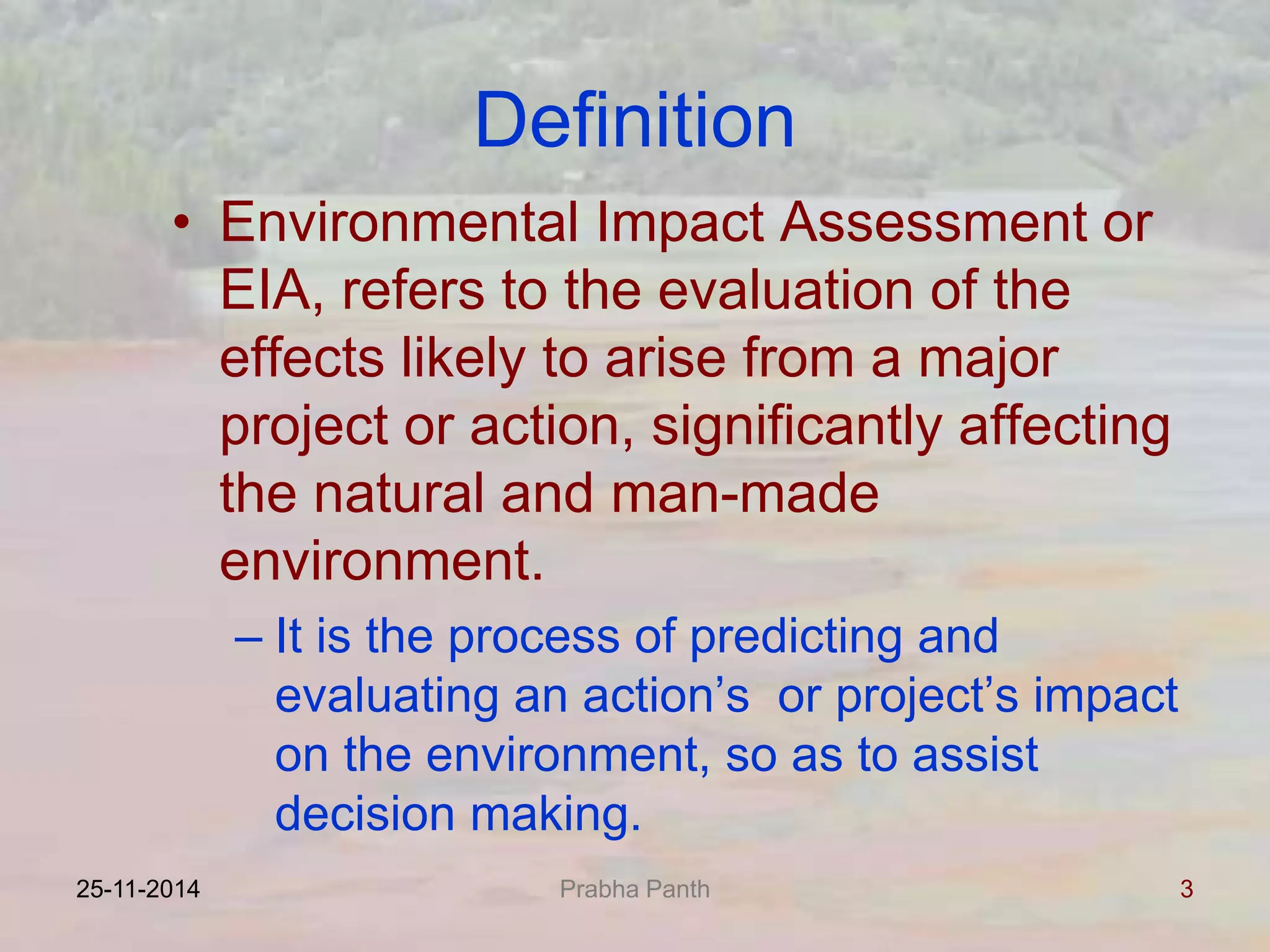 13 environmental impact assessment | PPSX