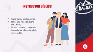 Estudios bíblicos Misión Caleb-Iglesia Adventista | PPTX