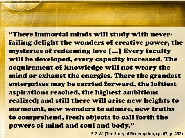 13 eternal learning | PPT