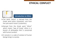 #13 Ethical Conflict.pptx conflict ethical | PPT