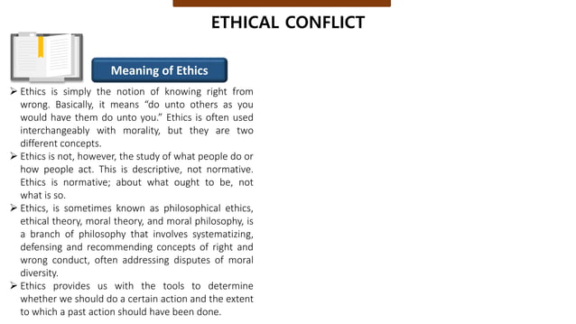 #13 Ethical Conflict.pptx conflict ethical | PPT