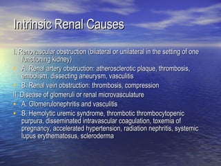 13 Evaluation And Management Of Acute Renal Failure | PPT