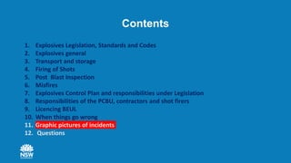 13 explosives awareness | PPTX