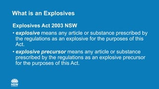 13 explosives awareness | PPTX