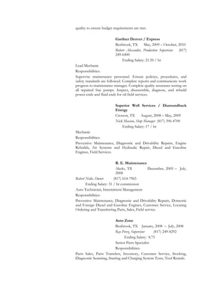 William McCarten resume | DOC