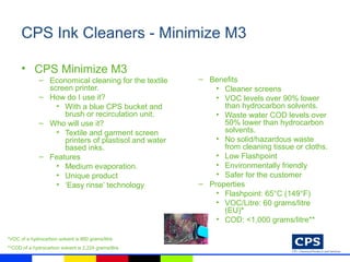 CPS Chemical FESPA | PPT