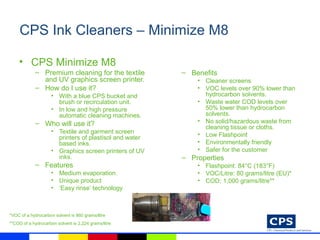 CPS Chemical FESPA | PPT