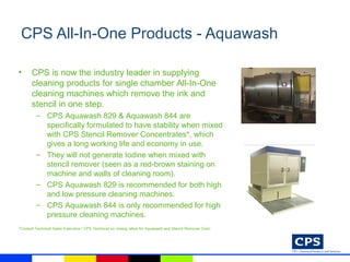 CPS Chemical FESPA | PPT