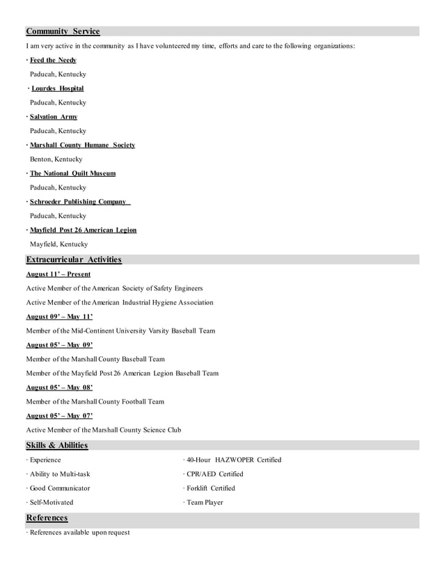 Cameron Kimball - Resume 2015 | DOCX