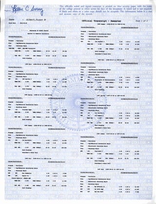 TCC Transcripts | PDF