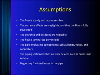 Fluid flow numerical | PPTX