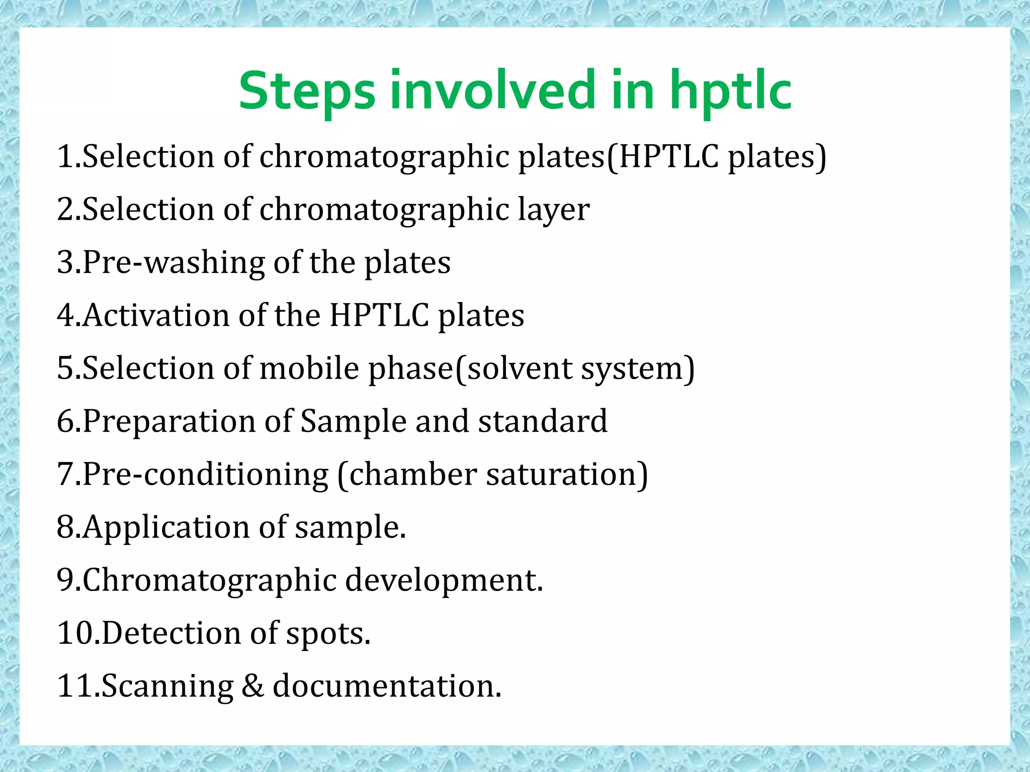 High Performance Thin Layer Chromatography (HPTLC) - Anas Shaikh ...