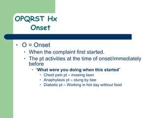 13)Focused History And Physical Exam Medical | PPT