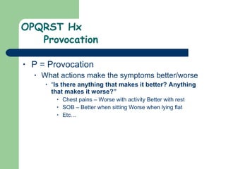 13)Focused History And Physical Exam Medical | PPT