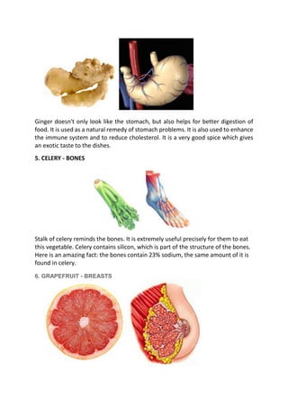 13food human body | PDF | Healthy Cooking and Eating | Food & Drink