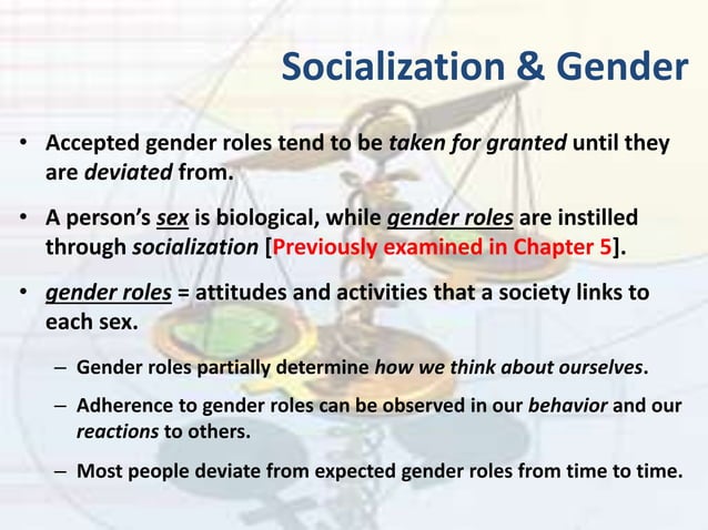 Week 7 Gender Stratification Pptx
