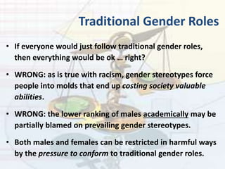 Traditional Gender Roles In Society