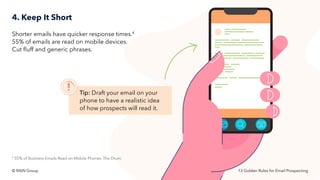 13 Golden Rules of Email Prospecting | PDF