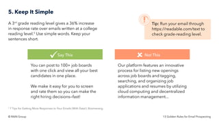 13 Golden Rules of Email Prospecting | PDF | Email | Internet