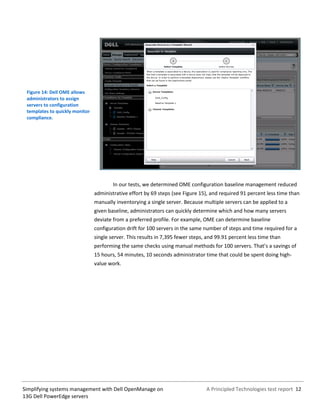 Simplifying systems management with Dell OpenManage on 13G Dell ...