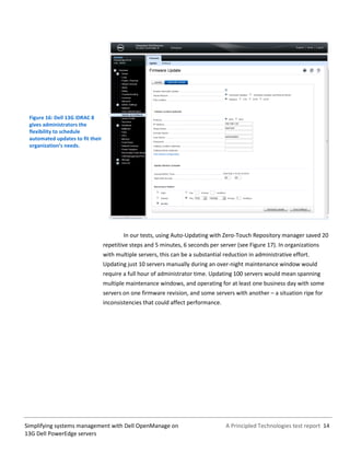 Simplifying systems management with Dell OpenManage on 13G Dell ...