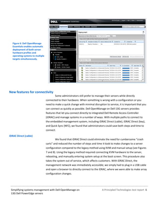 Simplifying systems management with Dell OpenManage on 13G Dell ...