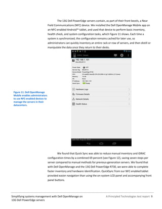 Simplifying systems management with Dell OpenManage on 13G Dell ...
