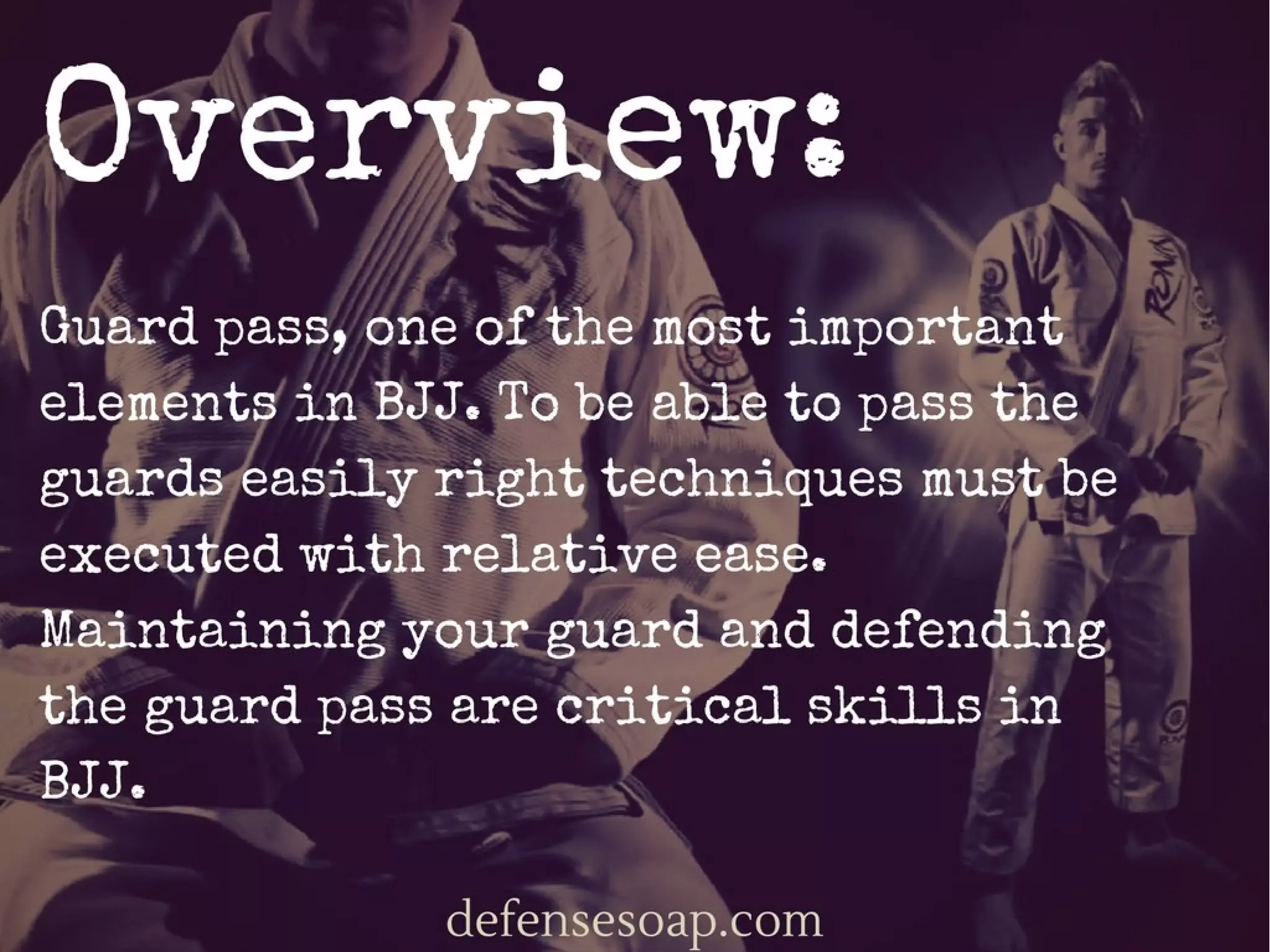 13 Guard Pass Preventions in BJJ. | ODP