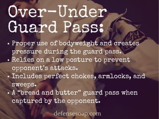 13 Guard Pass Preventions in BJJ. | PPT