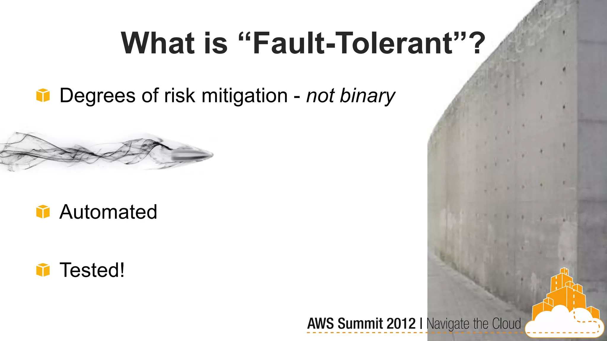 Fault Tolerant Applications on AWS | PDF